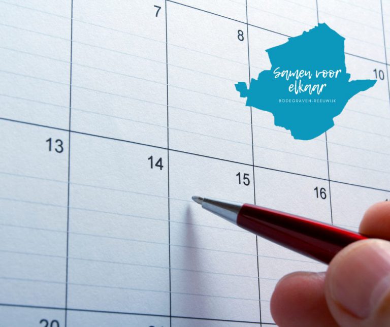 Agenda Samen voor Elkaar - Rebonieuws.nl